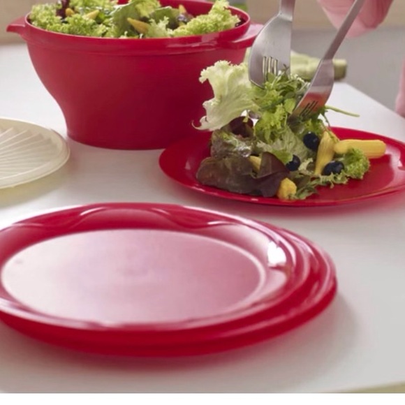 Tupperware | Dining | Tupperware Dinner Plates Set Of 4 | Poshmark